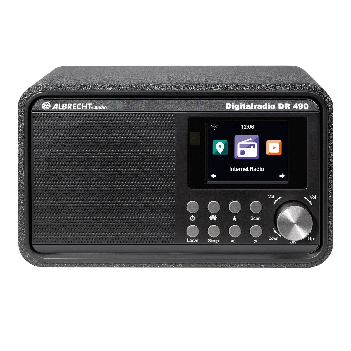 Internetradio DR 490 UKW / DAB+ — Omega electronic GmbH