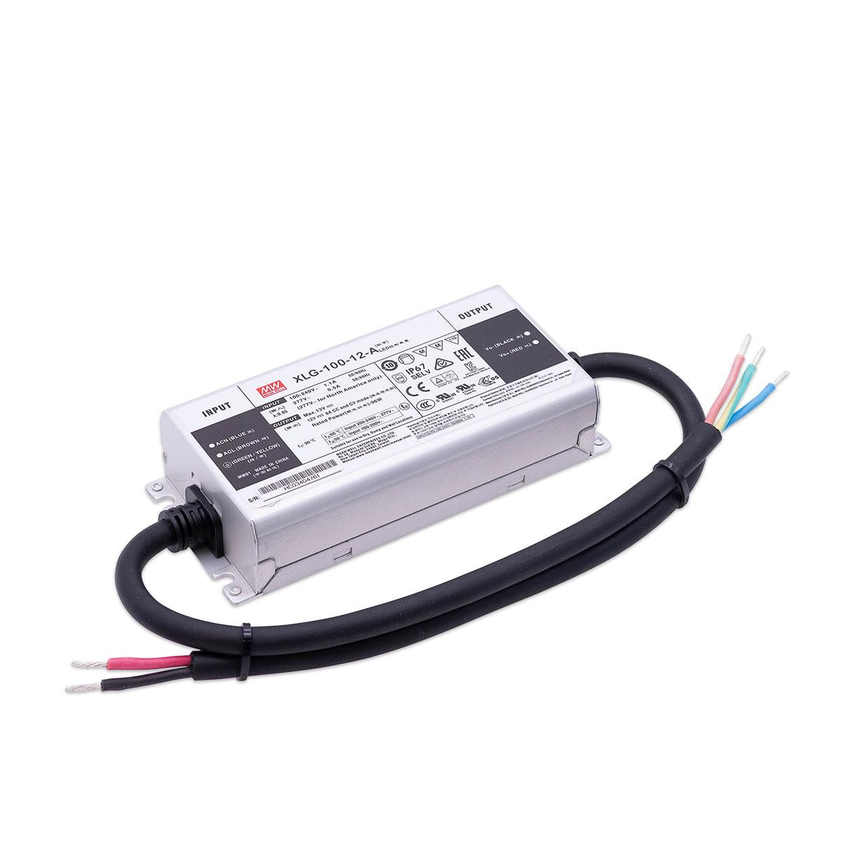 LED Netzteil 12V DC 8A IP67 MeanWell — Omega electronic GmbH